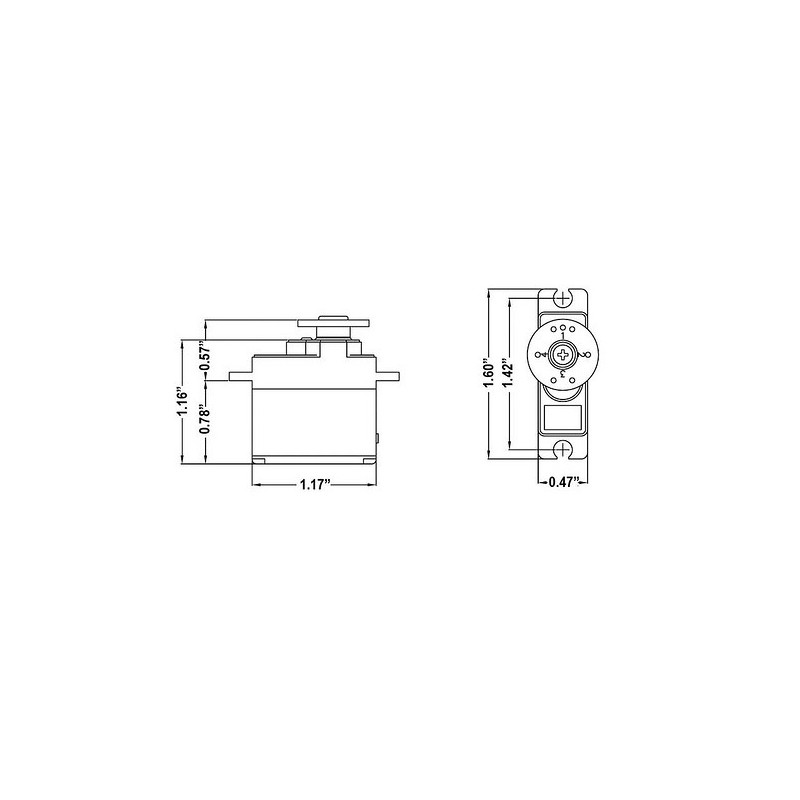 Nano HS - 40 Hitec servo - 112040