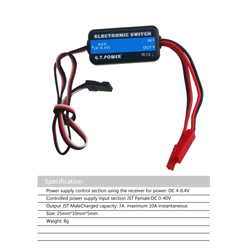 GT-Power embedded electronic switch - GT-ELEC-SWITCH2