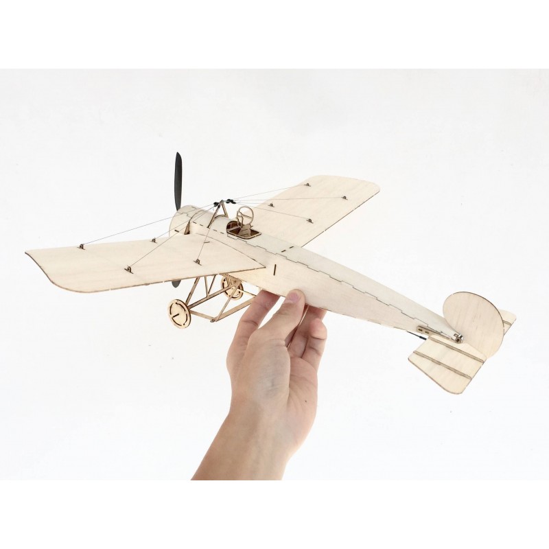 Mini Fokker E3 420mm balsa DW Hobby laser cutting - K0801