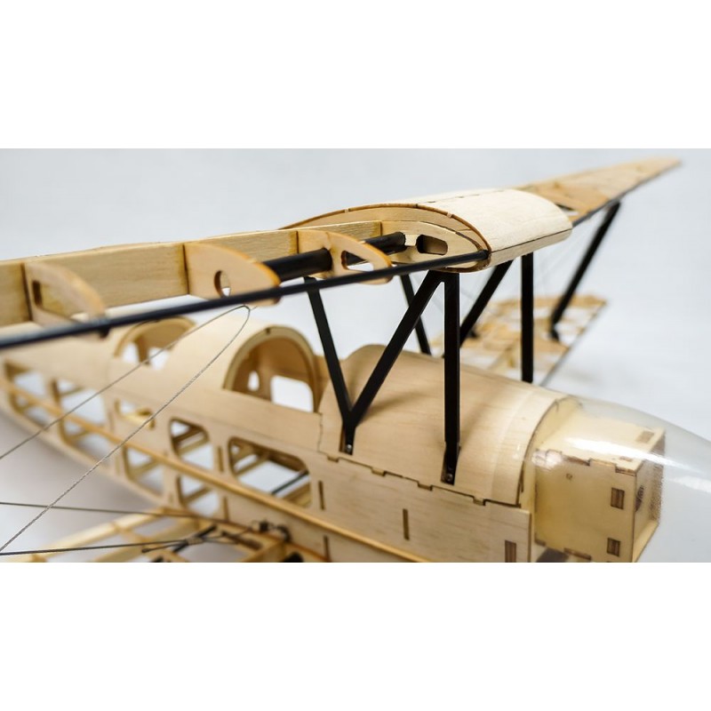 Mini Tiger Moth 980mm S19 Kit balsa DW Hobby - S1901