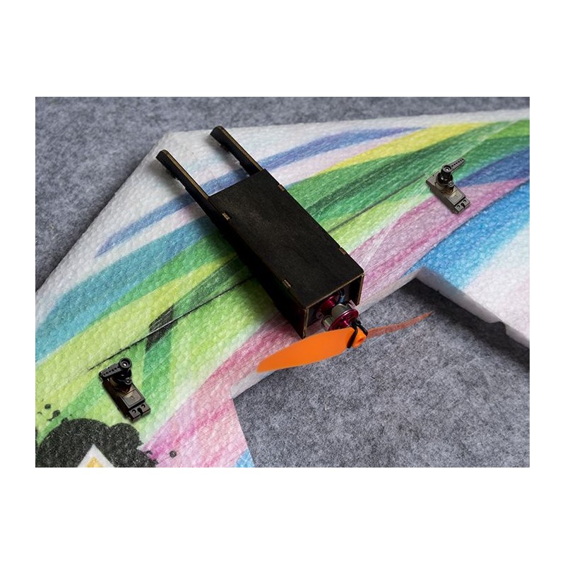 Rainbow V2 flying wing E05 800 m EPP Kit alone DW Hobby - E0511