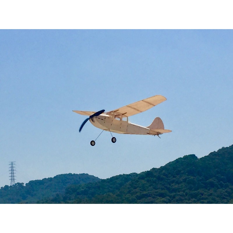 Mini Cessna L-19 445mm découpe laser balsa DW Hobby - K1201