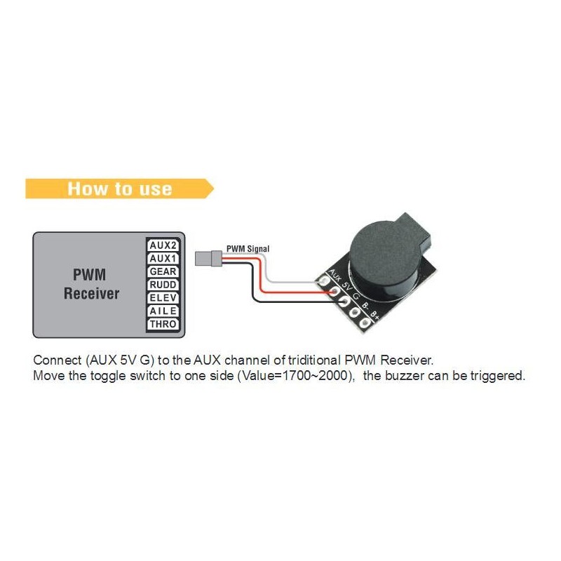 Location V2 Matek buzzer - 1106877