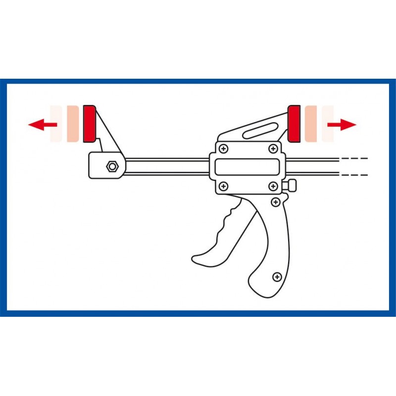 Siva 100mm Fast Tightening Bar Pinch S20