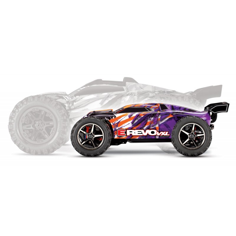 Traxxas Mini E-Revo 4WD VXL ID TSM 1/16 2.4Ghz 71076-3 - TRX-71076-3
