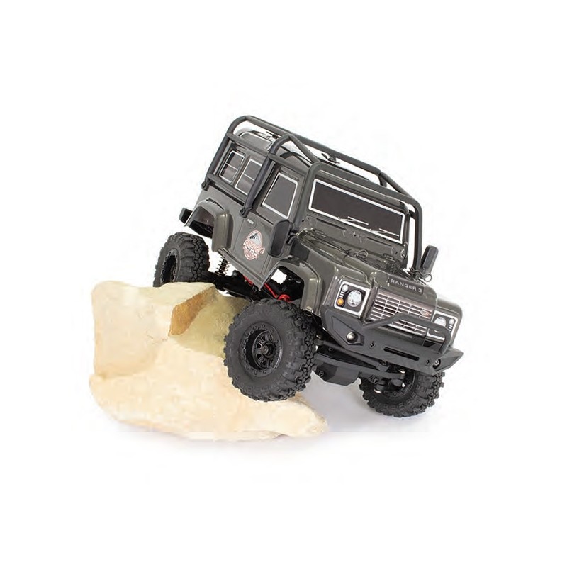 Outback Mini Crawler 3.0 Ranger 2.4Ghz Gris foncé 1/24 RTR FTX - FT...