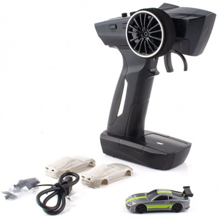 Micro Sport grey 1/76 RTR Turbo Racing - TB-C73