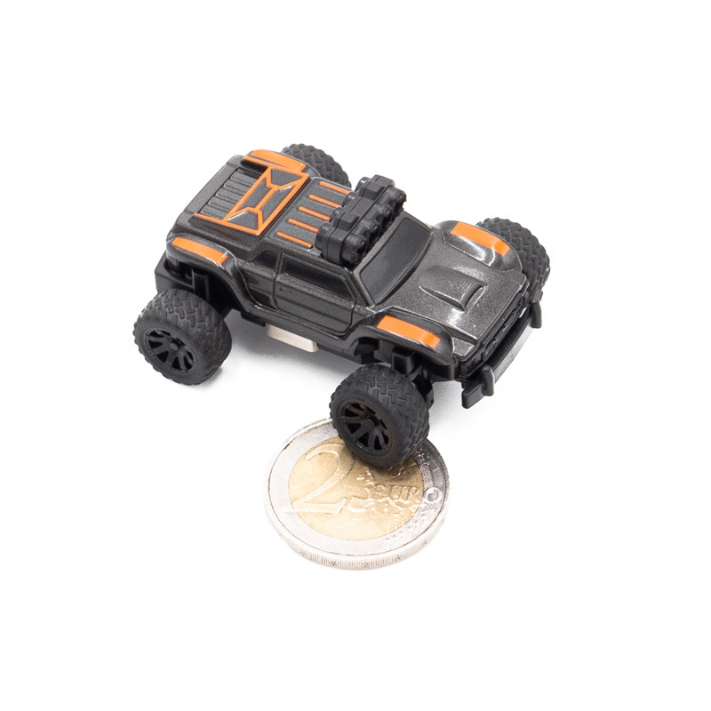 Micro Monster Truck Black 1/76 RTR Turbo Racing - TB-C81-BL