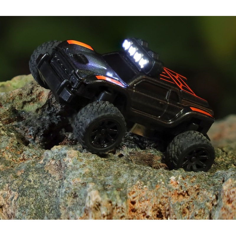 Micro Monster Truck Black 1/76 RTR Turbo Racing - TB-C81-BL