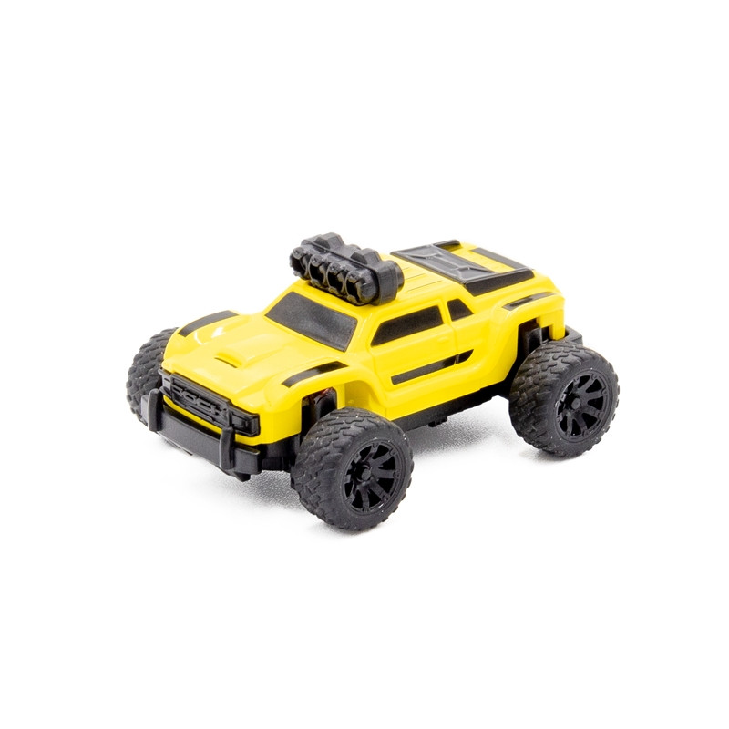 Micro Monster Truck Yellow 1/76 RTR Turbo Racing - TB-C81-YE