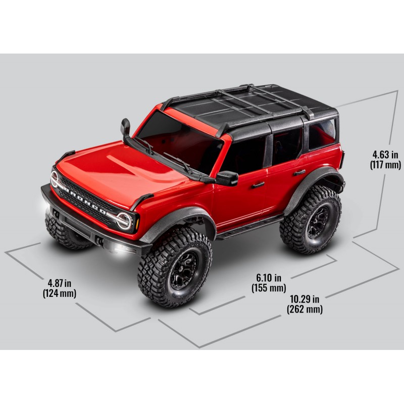 TRX-4M Ford Bronco 2021 4WD RTR Traxxas 97074-1 - TRX-97074-1