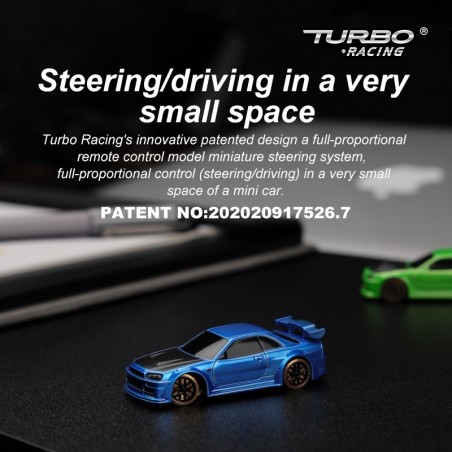 Micro Drift 1/76 RTR Turbo Racing - TB-C64