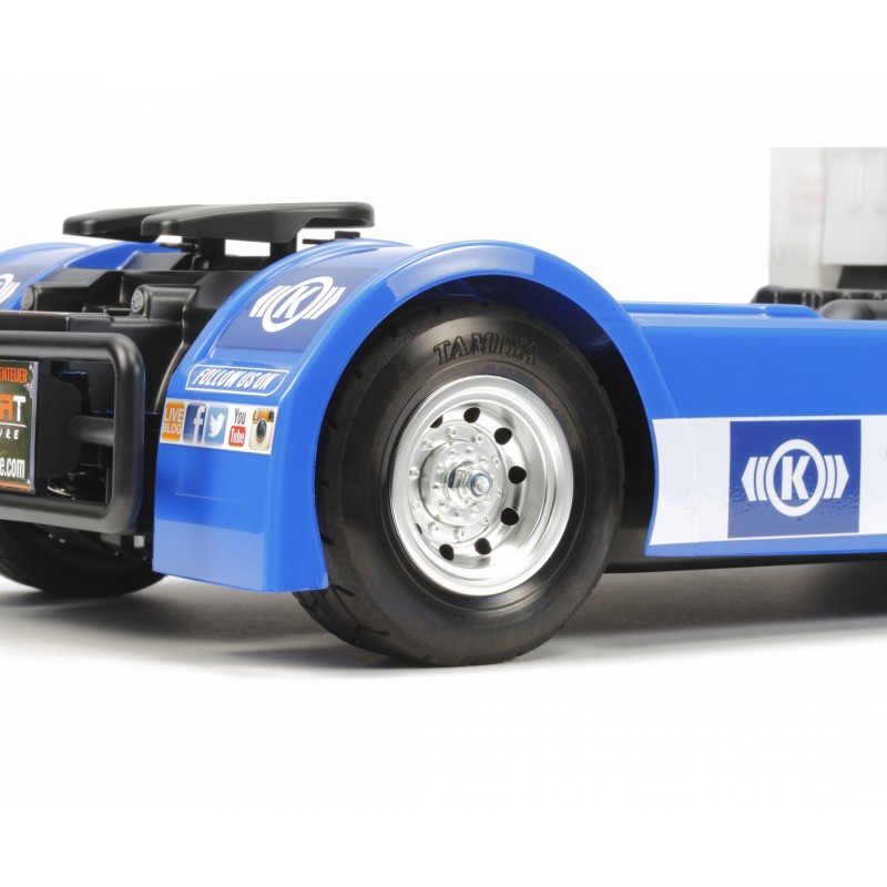 Camion MAN TGS Team Hahn Racing TT-01E Kit Tamiya - 58632