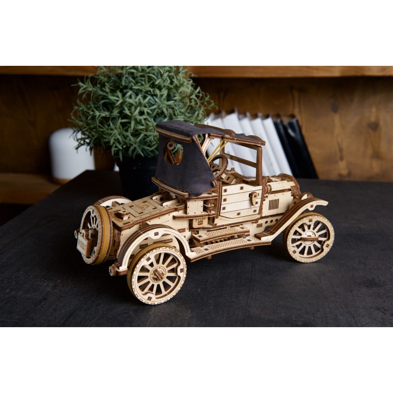 Car retro Ford Model T Puzzle 3D wood UGEARS - UG-70175