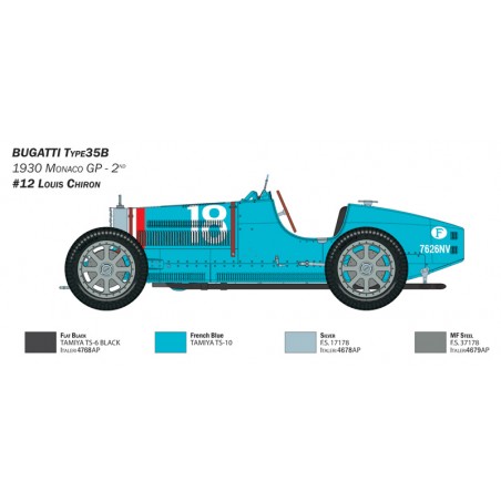 Bugatti Type 35B 1/12 Italeri - I4710