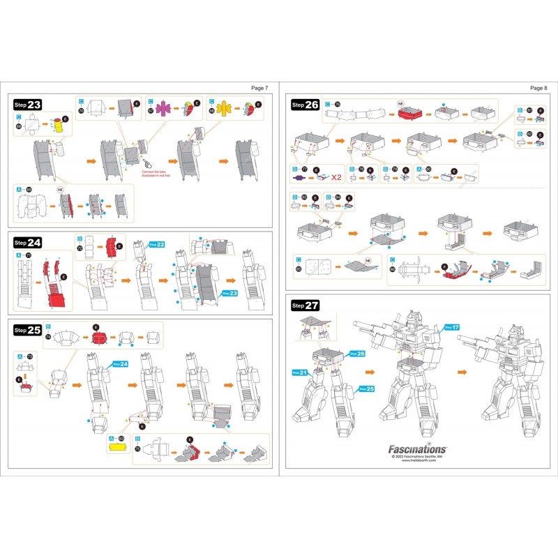 Optimus Prime Transformers Metal Earth - MMS469