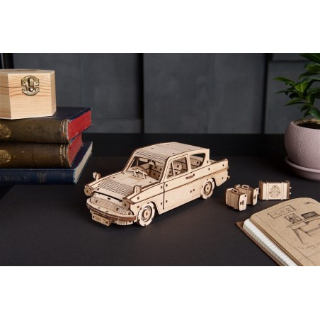 Voiture volante Anglia Harry Potter Puzzle 3D bois UGEARS - UG-70173