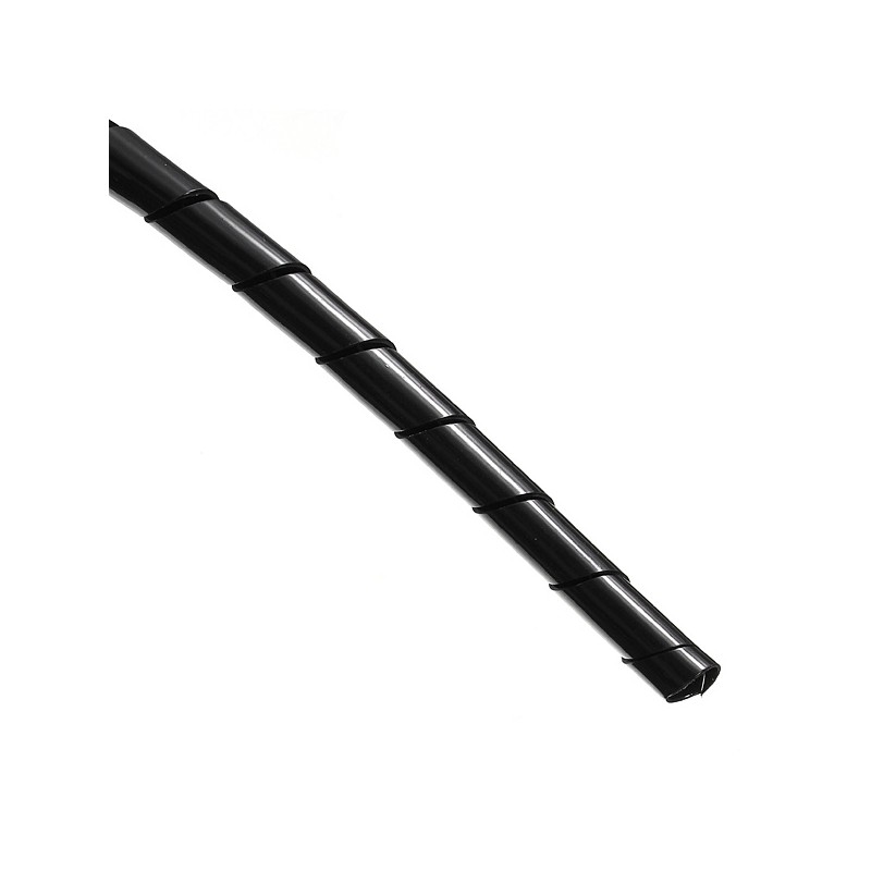Black Spiral Sheath 12mm - 2m - A-GAINE-S12