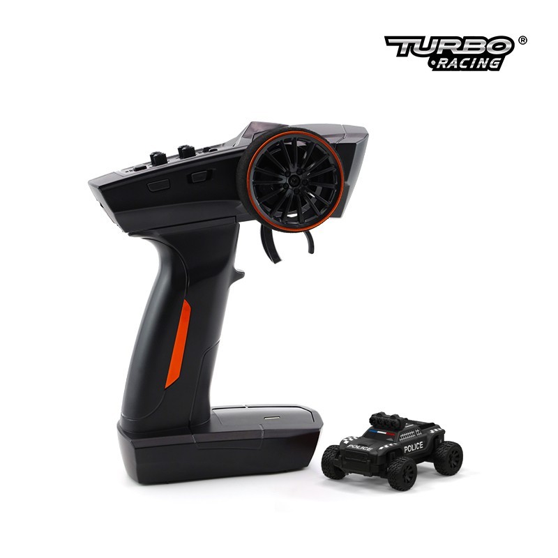 Micro Monster Truck Police 1/76 RTR Turbo Racing - TB-C82