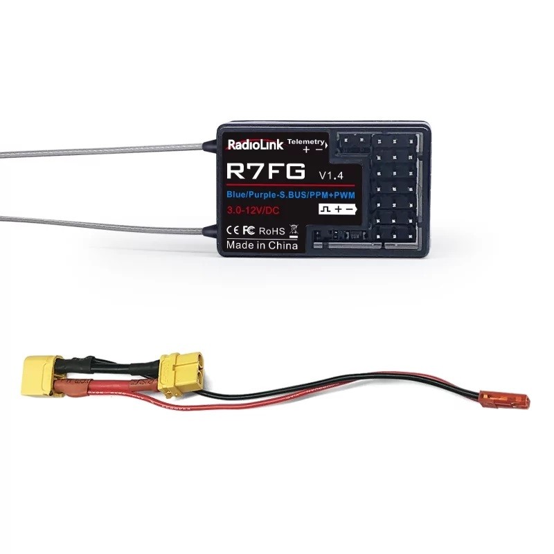 R7FG V1.4 RadioLink 7-Way Surface Receiver - RDL-0-R7FG