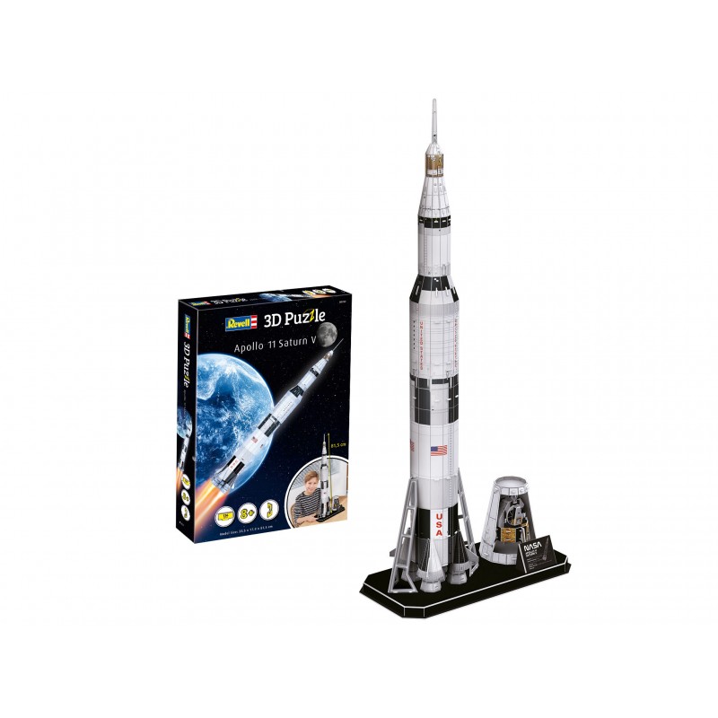 Apollo 11 Saturn V Revell 3D Puzzle - 00250