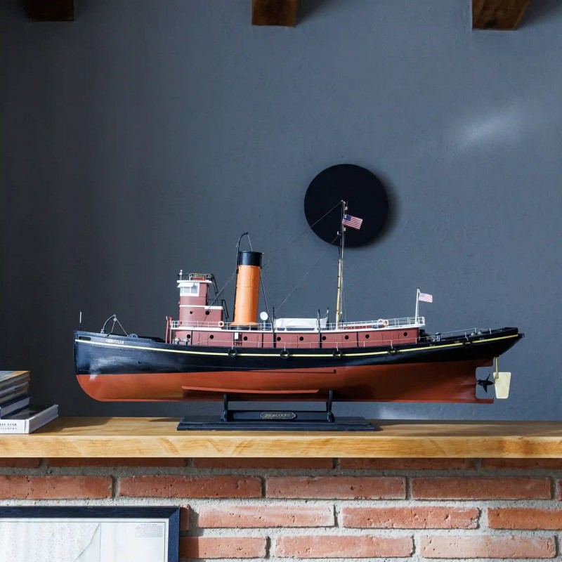 Tug boat Hercules RC 1/50 wood construction kit OcCre - 61002