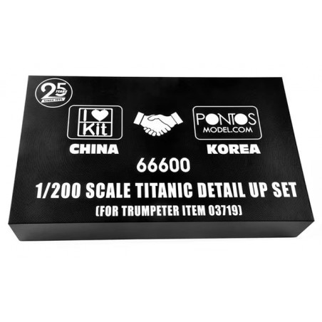 Set de détail pour Titanic 1/200 Trumpeter 03719 I Love Kit - 66600