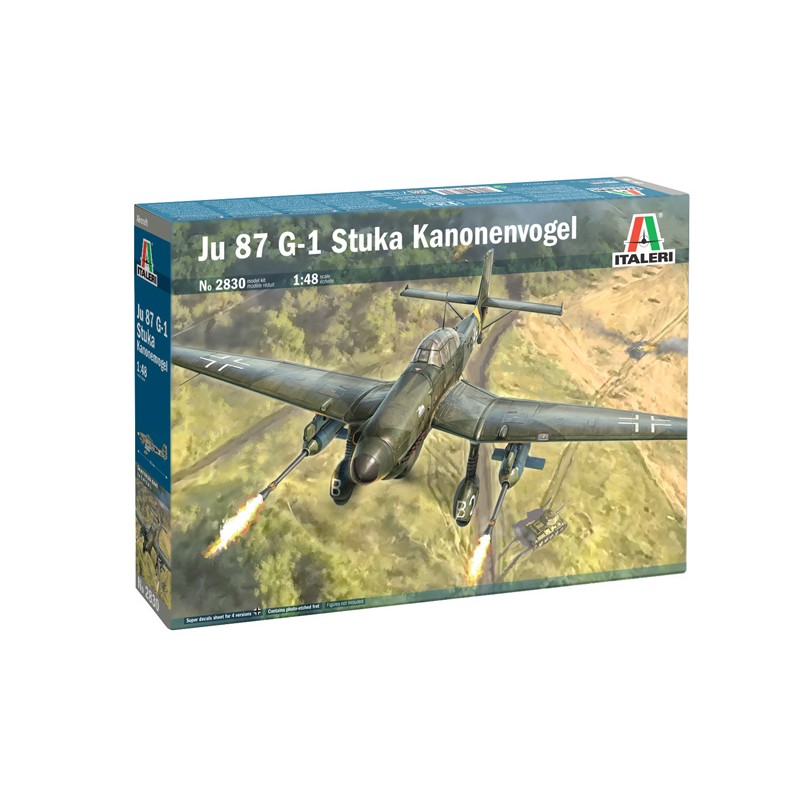 Junkers Ju87G-1 Kanonenvogel 1/48 Italeri aircraft - I2830
