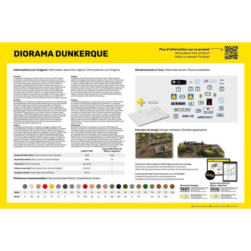 Dunkirk 1/35 Heller Diorama - HEL-30326