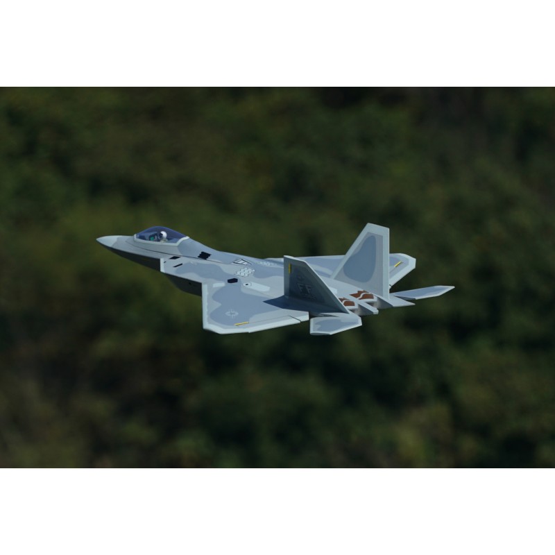 Jet EDF F-22 Raptor Twin Turbine 40mm Approx. 702mm PNP XFly - XF117P