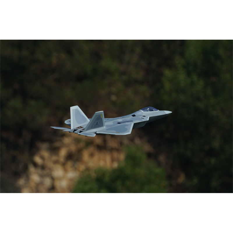 Jet EDF F-22 Raptor Twin Turbine 40mm Approx. 702mm PNP XFly - XF117P