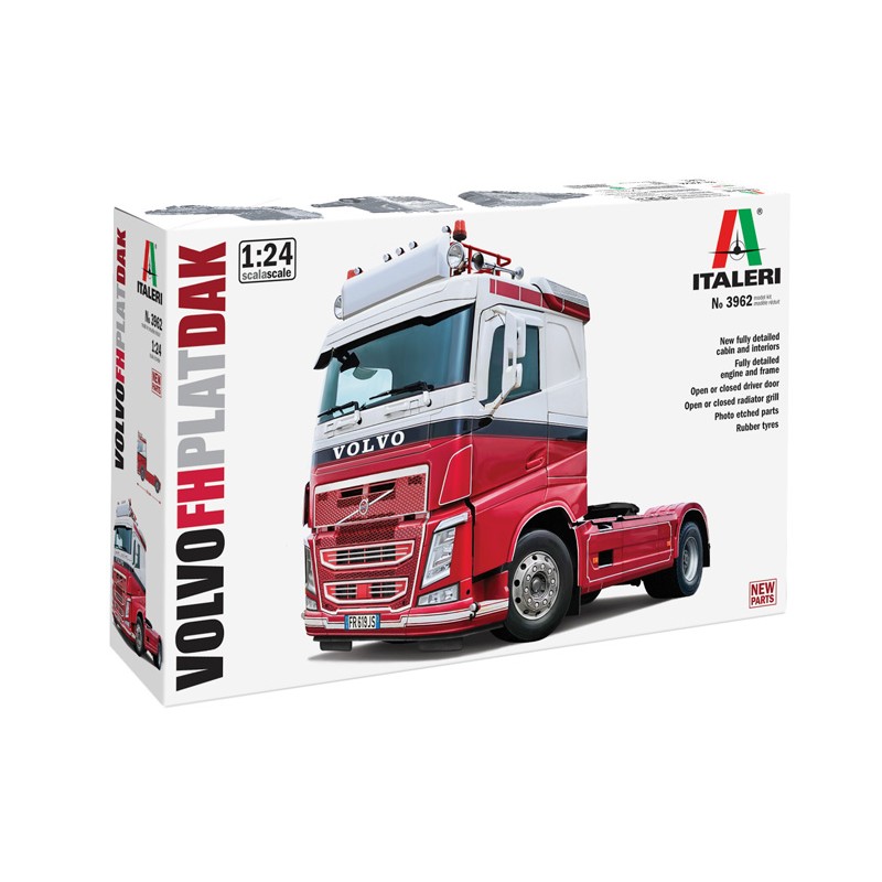 Volvo FH Flat Truck Dak 1/24 Italeri - I3962