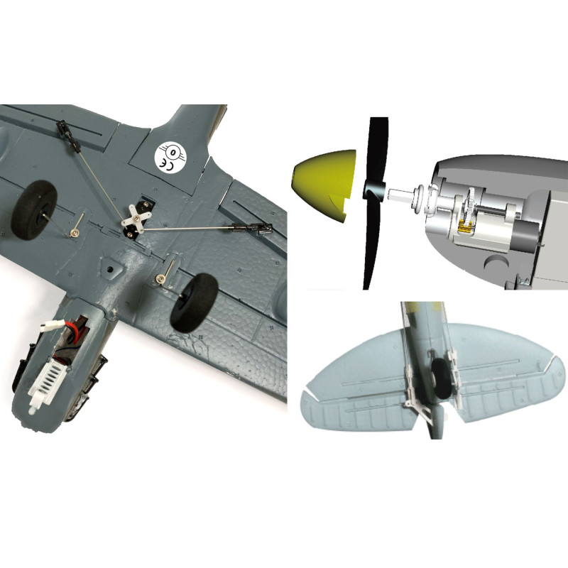 Fun2Fly RAF Fighter 450mm RTF T2M - T4526