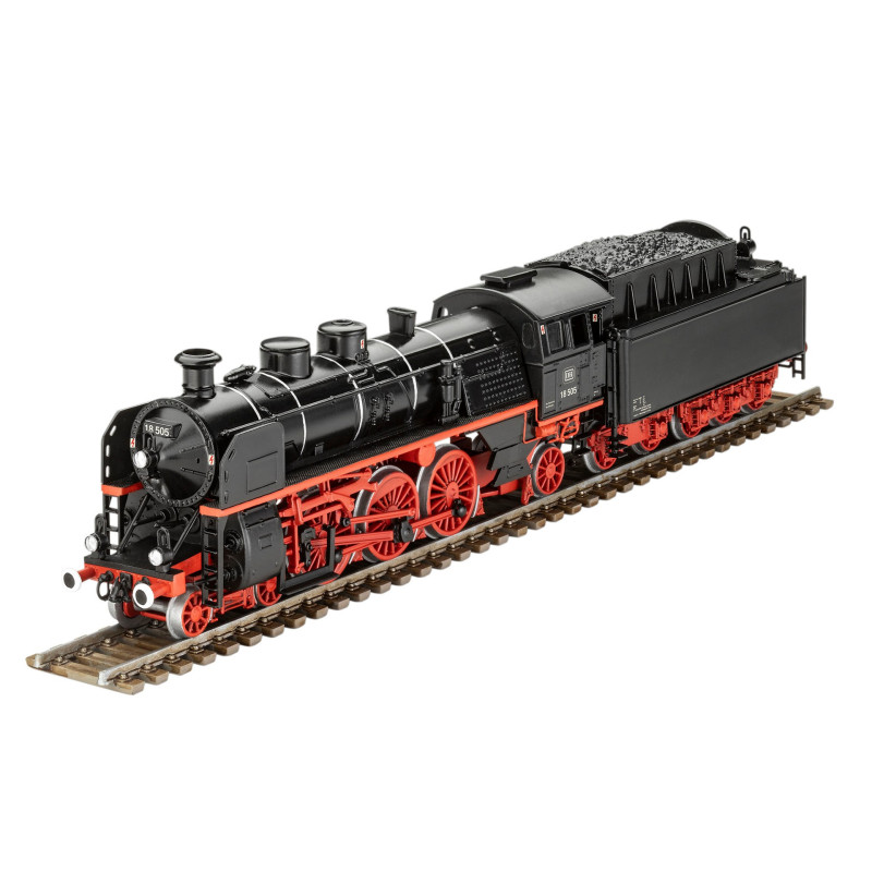 Steam locomotive express train BR 18 505 with tender 2'3' T38 1/...
